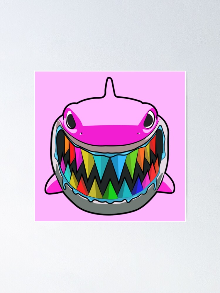 " Shark 6ix9ine" Poster for Sale by kyokyyosei | Redbubble