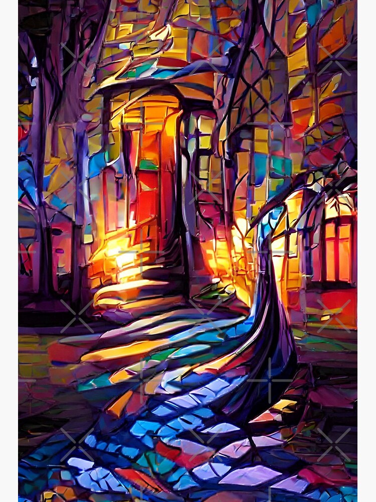 "Enchanted Forest Library Mosaic" Art Board Print for Sale by DrGin-and ...