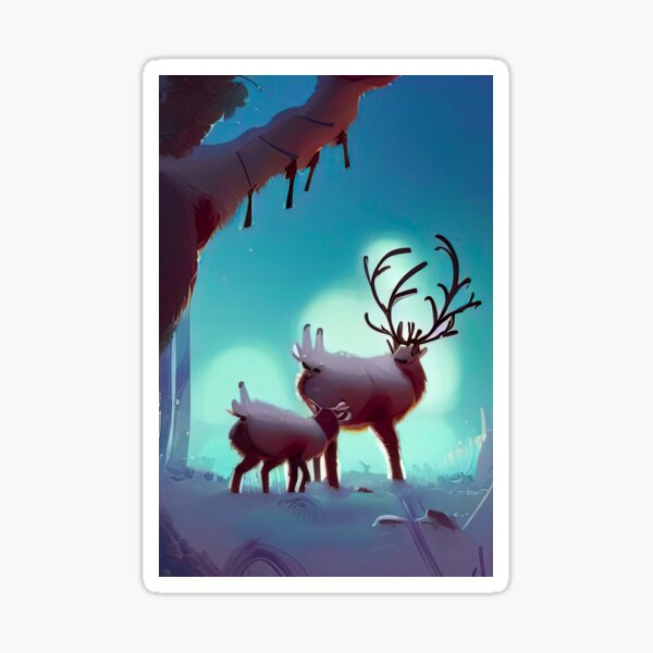 "Father and Son" Sticker for Sale by MagicalPegasus | Redbubble