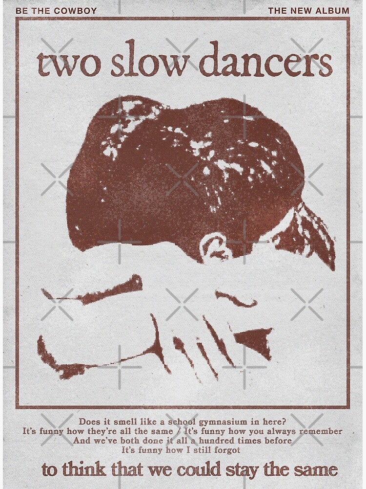 "Two Slow Dancers" Poster for Sale by lgsketches | Redbubble