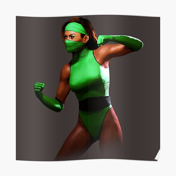Jade Mortal Kombat 2 Portrait Poster For Sale By Neofo Redbubble