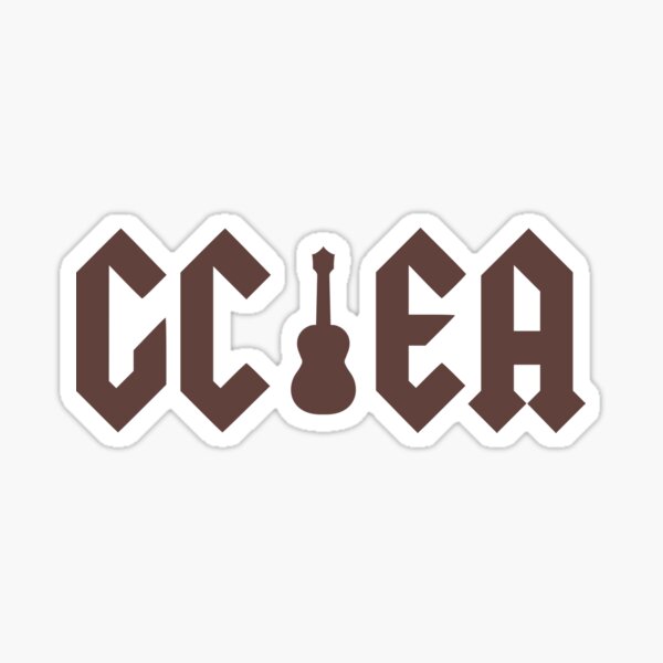"GCEA Brown Design for Ukulele Players who Love Hard Rock Music ...