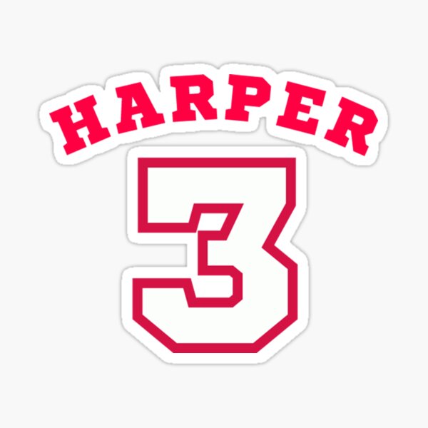 "Bryce Harper - Philadelphia " Sticker for Sale by MarigoldLusted ...