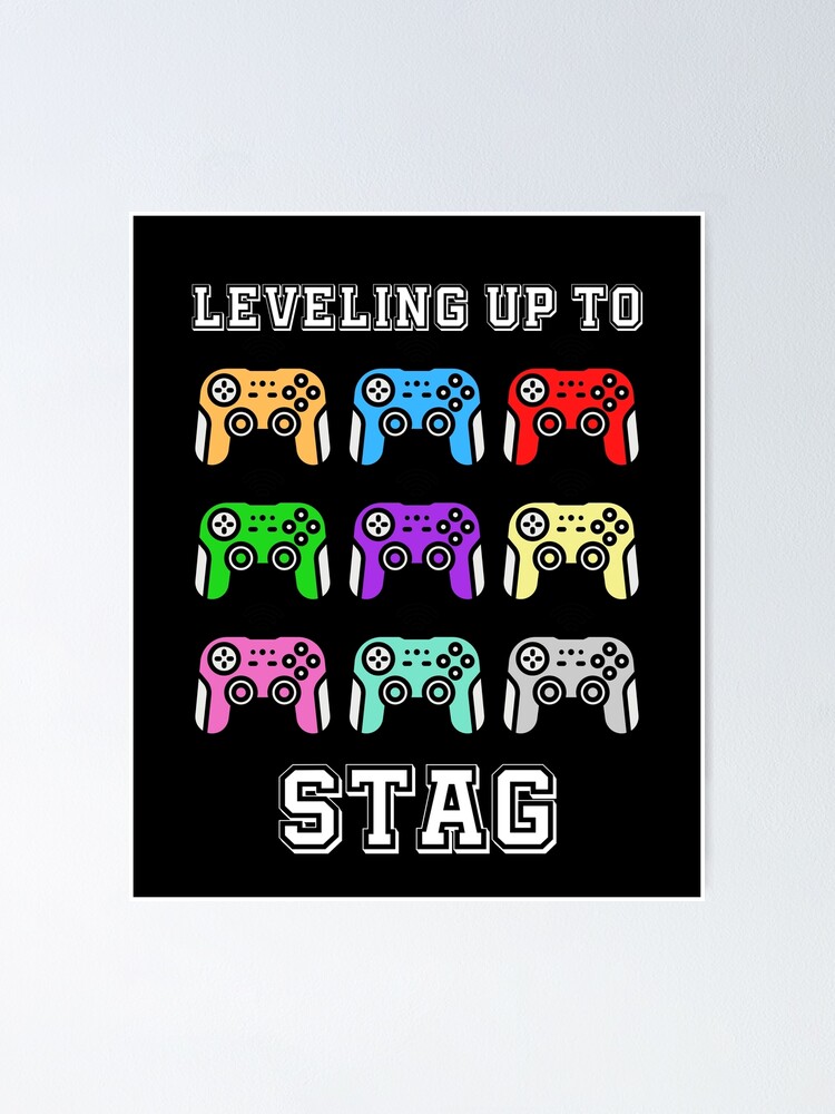 "leveling up to stag, comic gamer,stag unlocked, promoted to stag ...