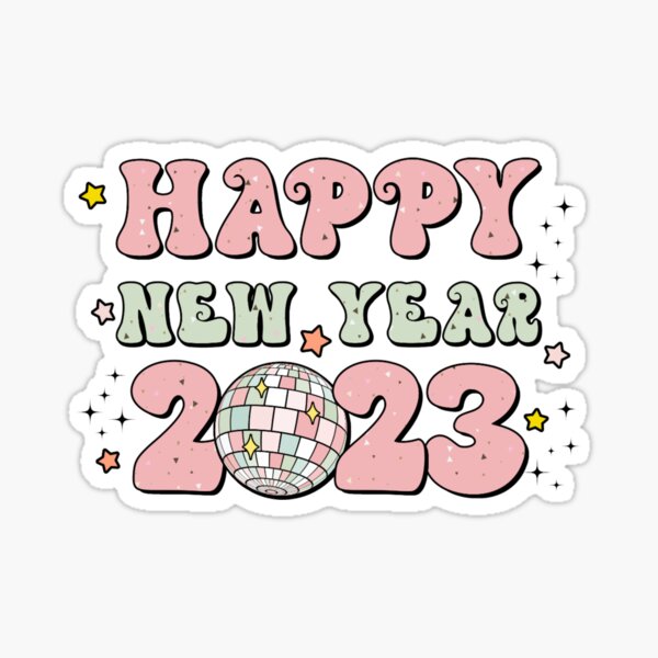 "Welcome 2023" Sticker for Sale by Artlid | Redbubble