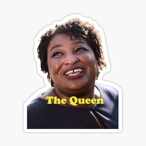 "Stacey Abrams Memes" Sticker for Sale by HoolaShop | Redbubble