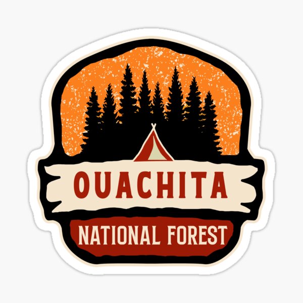 "Ouachita National Forest" Sticker for Sale by Road-tees | Redbubble