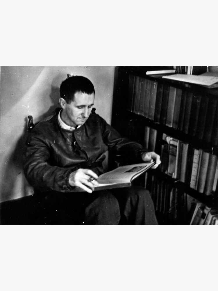 "Writer Bertolt Brecht" Sticker for Sale by donica35 | Redbubble