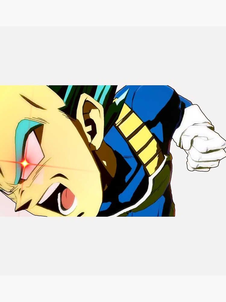 "Vegeta's Final Flash Attack " Art Print for Sale by Frame-n-Play ...