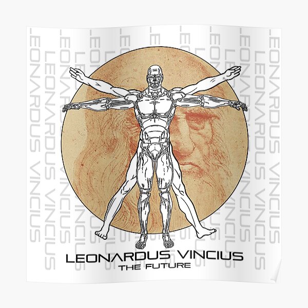 "Leonardus Vincius - the future" Poster for Sale by pablosix3 | Redbubble