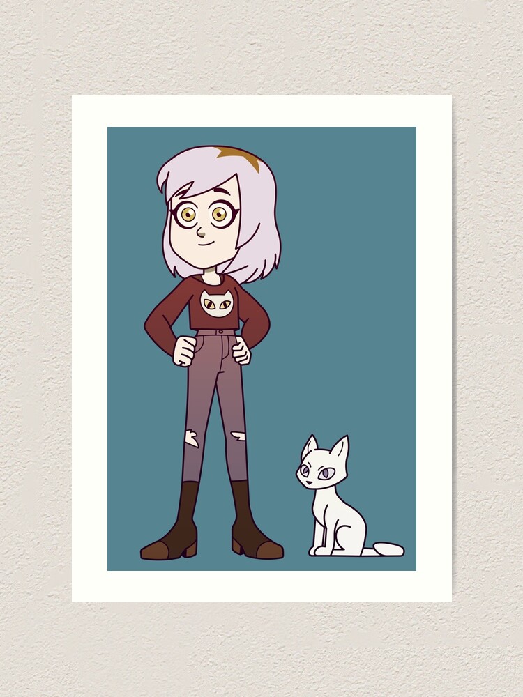 "Amity Blight | The Owl House" Art Print for Sale by artnchfck | Redbubble