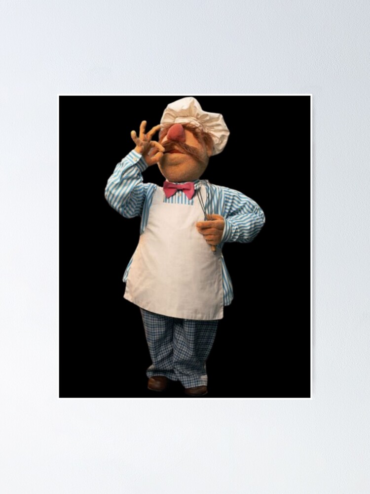 "The Swedish chef bork " Poster for Sale by World-art-4-u | Redbubble