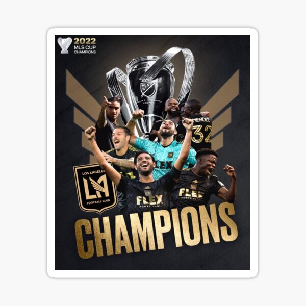 "LAFC Champions 2022" Sticker for Sale by RedPill1984 | Redbubble
