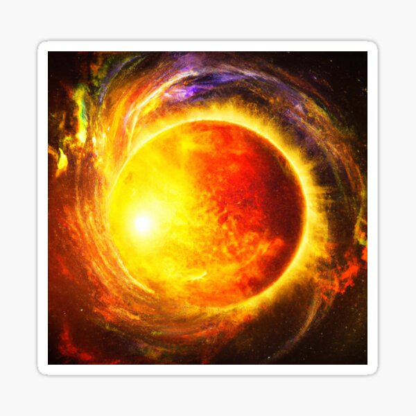 "SOLAR STORM" Sticker for Sale by optimusprime39 | Redbubble