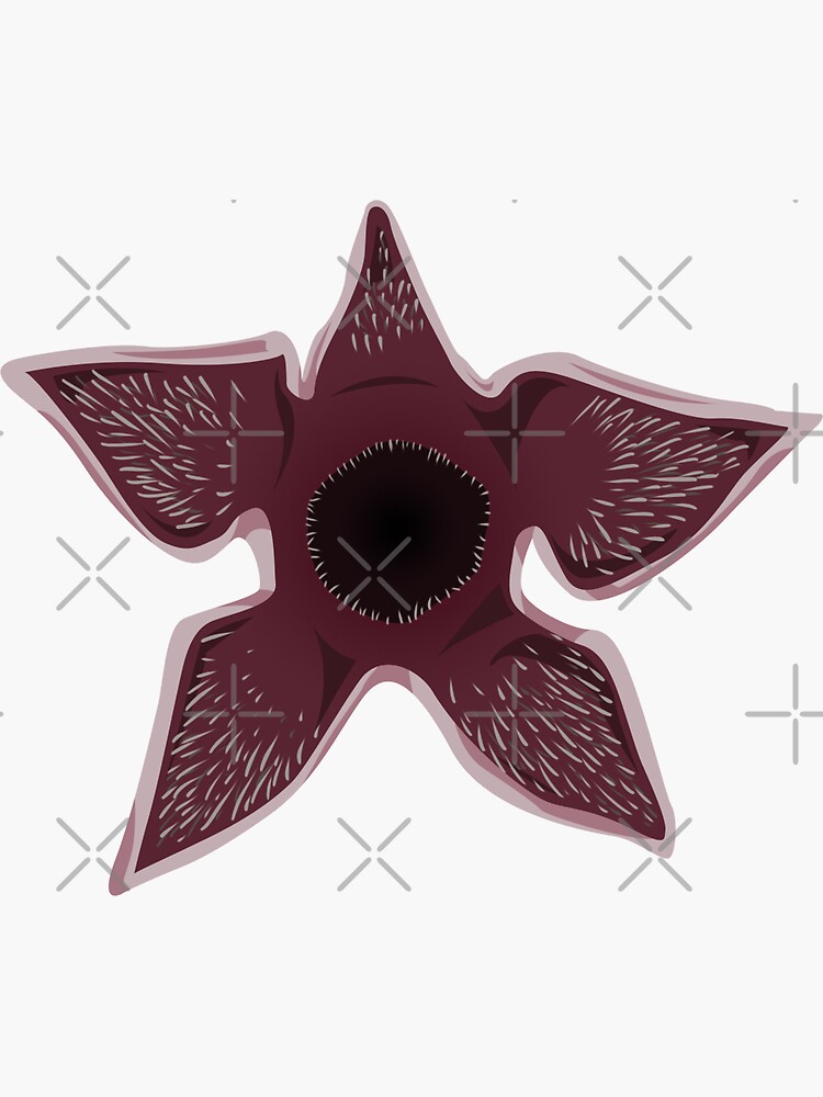 "Demogorgon from ST" Sticker for Sale by GeekyPlace | Redbubble