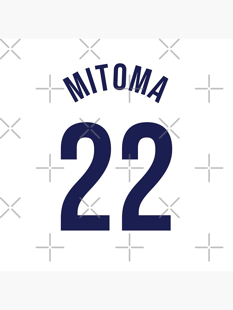 "Mitoma 22 Home Kit - 22/23 Season" Sticker for Sale by GotchaFace ...