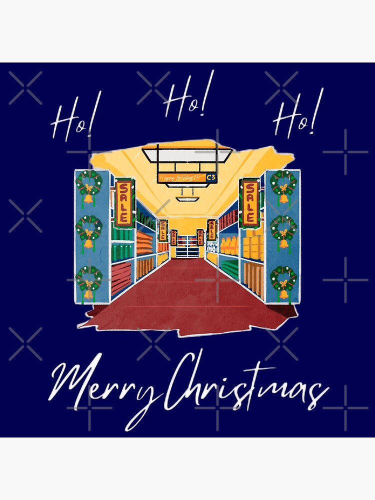 "Ho! Ho! Ho! Merry Christmas" Poster for Sale by mandusha | Redbubble