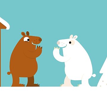 "Animanimals Polar Bear" Essential T-Shirtundefined by FILMBILDER ...