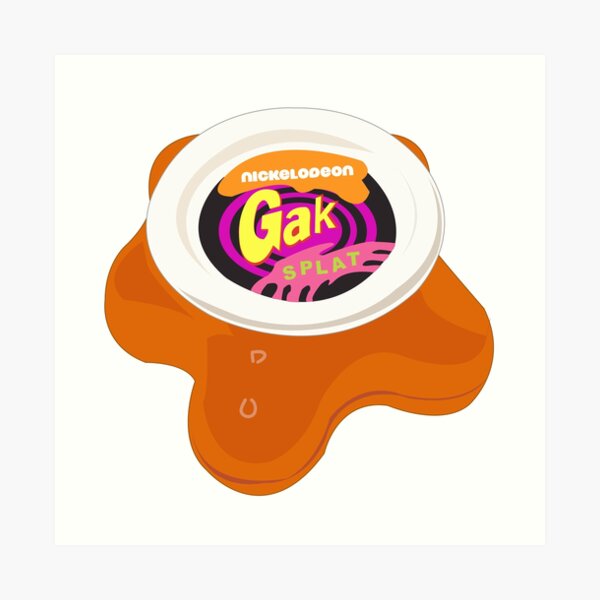 "Orange Gak" Art Print for Sale by LisaDylanArt | Redbubble