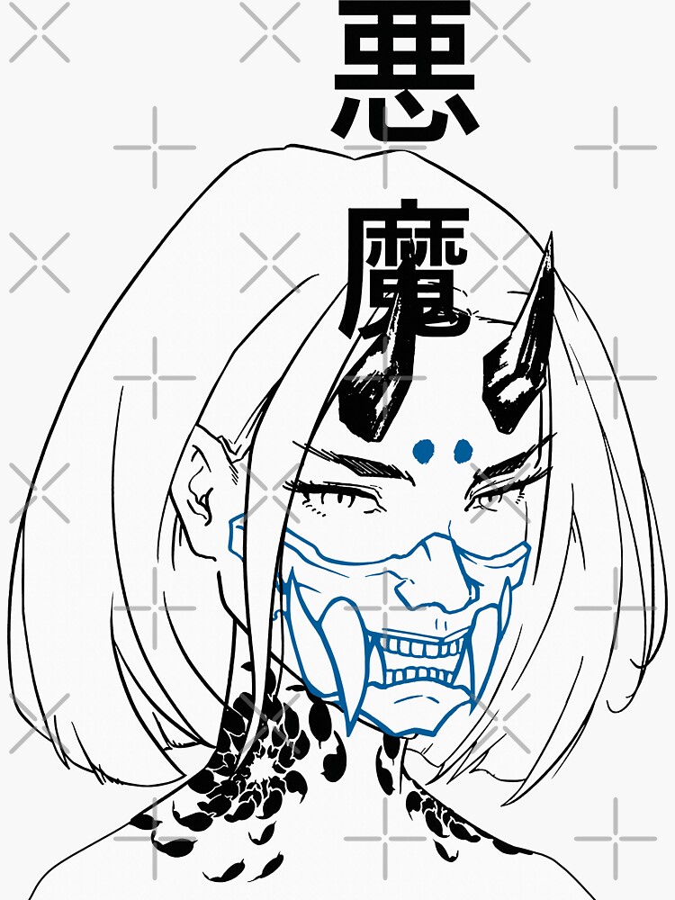 "Evil Vaporwave Cyberpunk Samurai Girl" Sticker for Sale by OWLvision33 ...