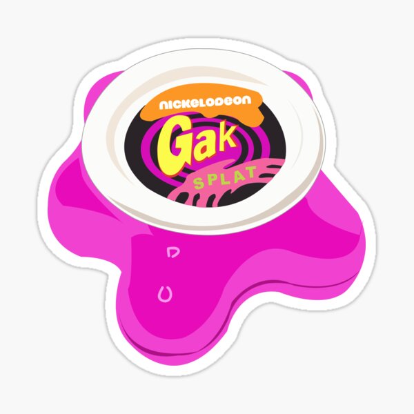 "Pink Gak" Sticker for Sale by LisaDylanArt | Redbubble