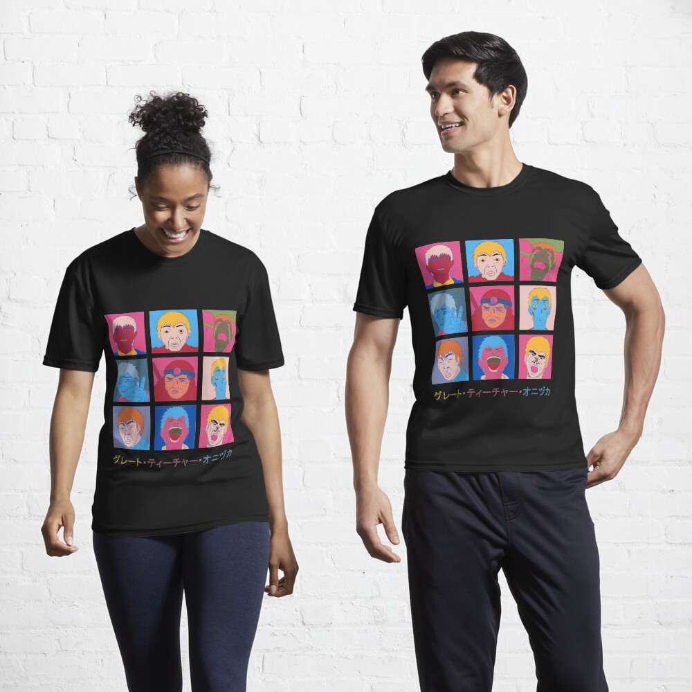 "GTO Onizuka faces" Poster for Sale by nertakunoshoppu | Redbubble