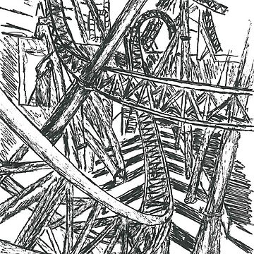 "The Smiler Alton Towers" Sticker for Sale by chargedwarrior | Redbubble