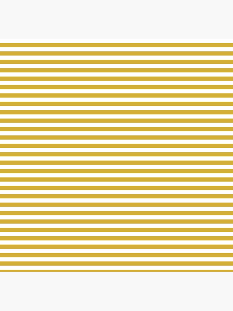 "Festive Chic Thin Gold and White Stripes | Horizontal Thin Stripes ...