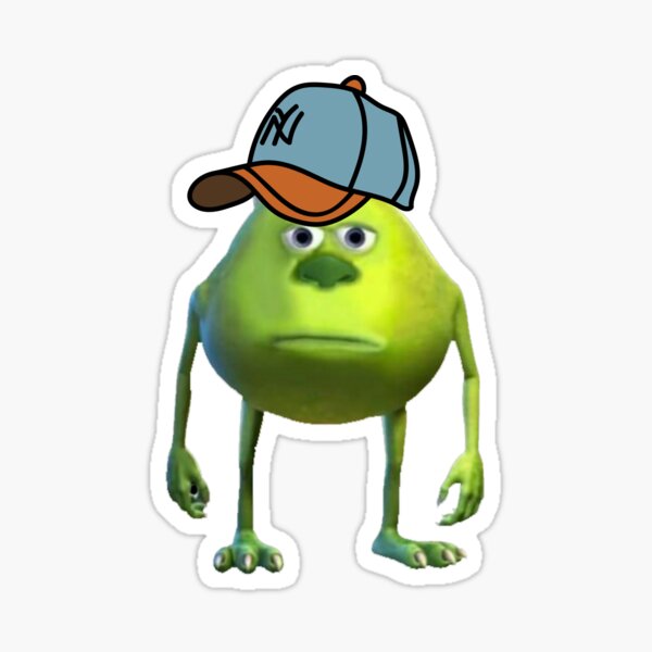 "mike wazowski two eyes" Sticker by Yansem | Redbubble