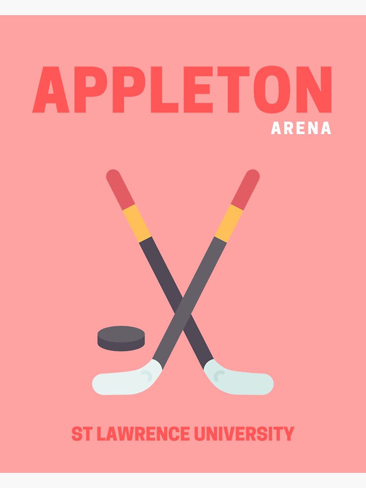 "St. Lawrence University Appleton Arena Poster" Sticker for Sale by ...