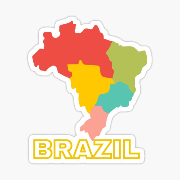 "Proud fan of Brazil; wc Merch Qatar 2022 " Sticker for Sale by ...