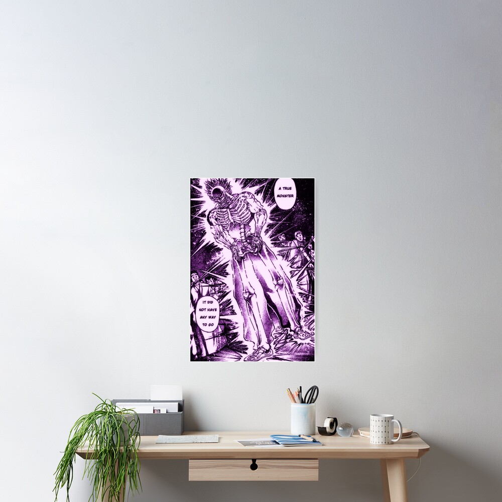 "Yujiro Hanma Getting Struck by lightning " Poster for Sale by Svibxt ...