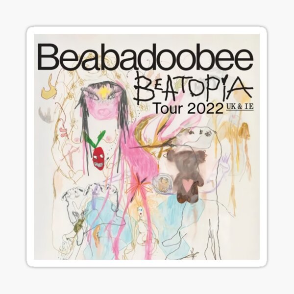 "Beatopia Beabadoobee The Tour Deborah" Sticker for Sale by kerandres ...