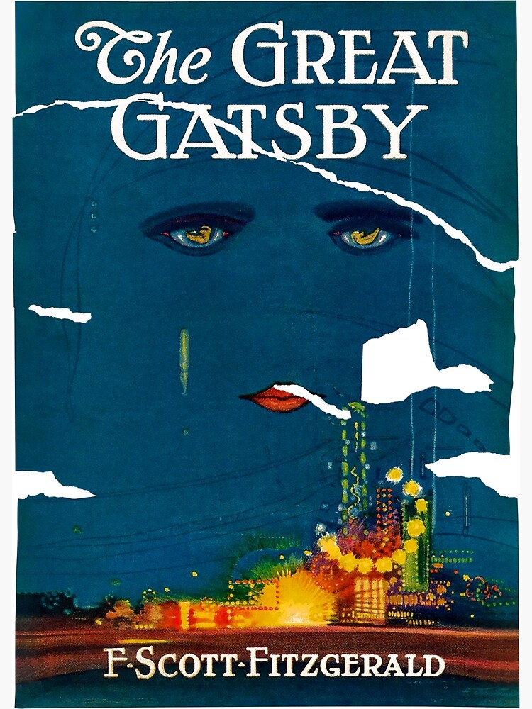 "great gatsby poster 1920s | first edition booktok books reader classic ...