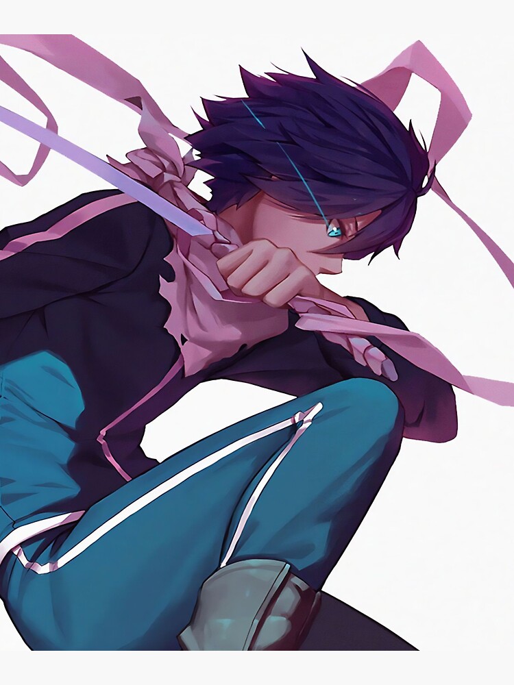 "yato - noragami" Sticker for Sale by aimeejuxon | Redbubble