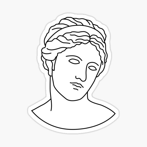 "Ancient Greek Sculpture" Sticker for Sale by ozgurkucuk | Redbubble