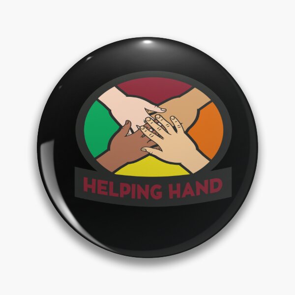 "Adventurer Club Helping Hand Adventist Logo " Pin for Sale by Just ...
