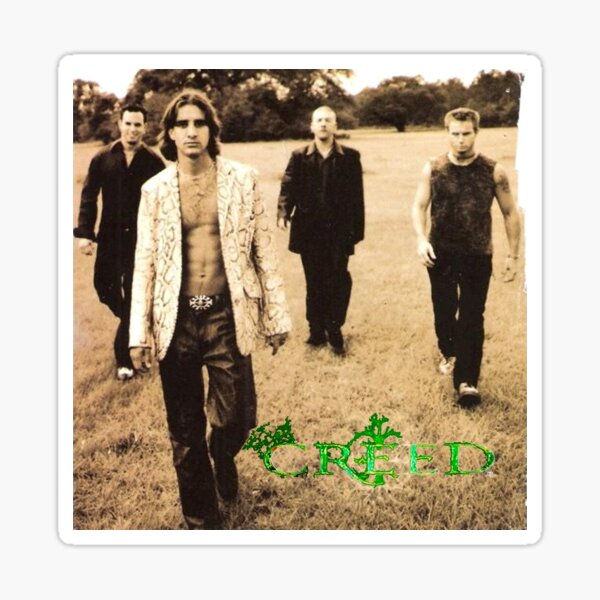 "creed the band" Sticker for Sale by LondownDesign | Redbubble