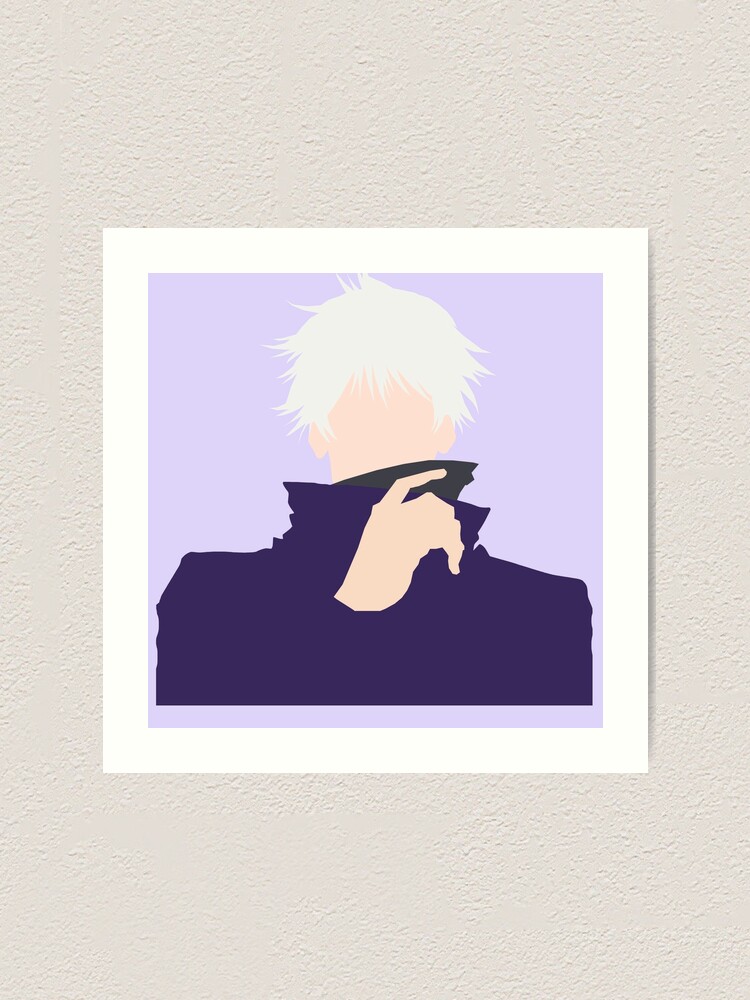 "Jujutsu No Kaisen Gojo Minimalist" Art Print for Sale by rendigart ...