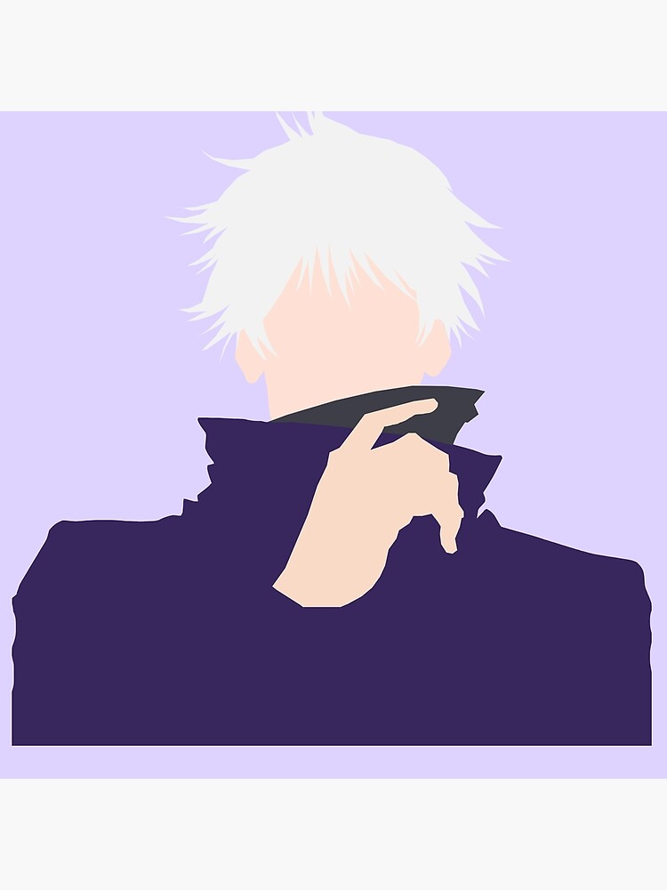 "Jujutsu No Kaisen Gojo Minimalist" Art Print for Sale by rendigart ...