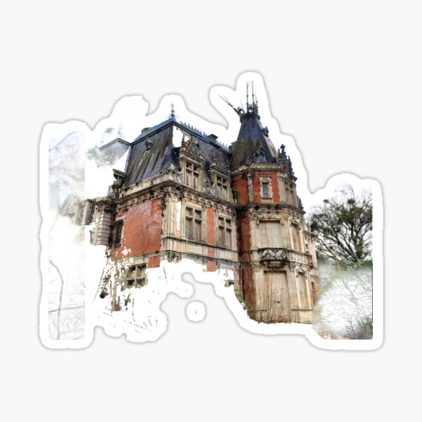 "Old Mansion" Sticker for Sale by Gentle40Winks | Redbubble