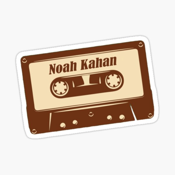 "Noah Kahan" Sticker for Sale by PAdesign1 | Redbubble