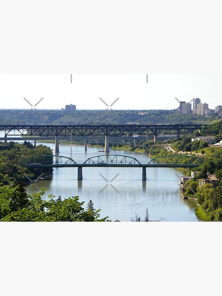 "Edmonton Bridges" Postcard for Sale by kennedywesley | Redbubble