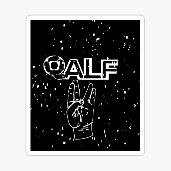 "Damso - QALF LOGO" Sticker for Sale by Chpiipa | Redbubble