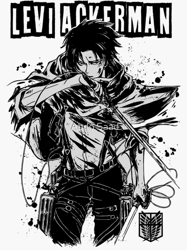 "Levi" Sticker for Sale by Sssd22 | Redbubble