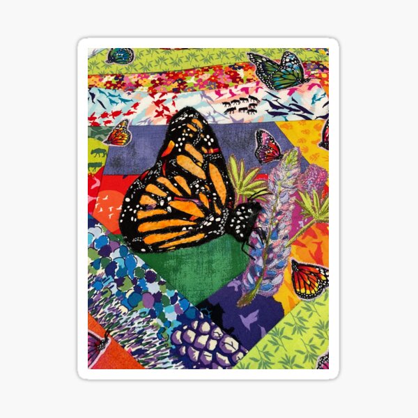 "Monarch Migration" Sticker for Sale by LeilaniHulaJoy | Redbubble