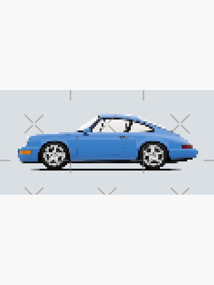 "964 RS 1989 pixel art car" Poster for Sale by chalavek | Redbubble