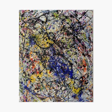 "Jackson Pollock-"Reflections Of The Big Dipper" 1947" Art Board Print ...