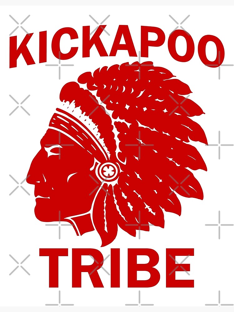 "Kickapoo Tribe" Poster for Sale by Horsehound | Redbubble