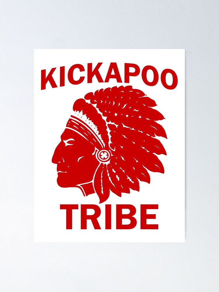 "Kickapoo Tribe" Poster for Sale by Horsehound | Redbubble